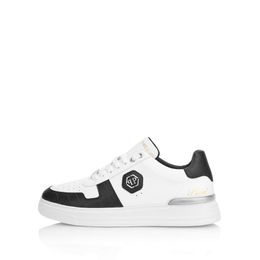 Philipp Plein Sneaker 'Cocco' Herren Gr&ouml;&szlig;e 48 gold / schwarz / silber / wei&szlig;