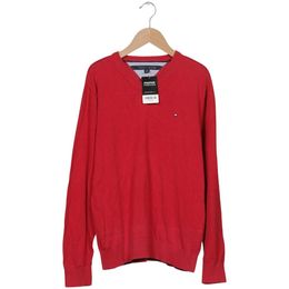 Tommy Hilfiger Pullover Herren Gr&ouml;&szlig;e S Second Hand rot