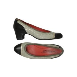 PAS DE ROUGE Pumps Damen Gr&ouml;&szlig;e 39.5 Second Hand bunt
