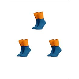 PIPPO Amsterdam Sportsocken Damen Gr&ouml;&szlig;e 37/39 neonorange