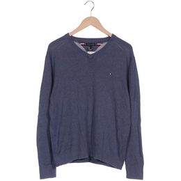 Tommy Hilfiger Pullover Herren Gr&ouml;&szlig;e L Second Hand blau