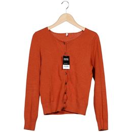 Blutsgeschwister Strickjacke Damen Gr&ouml;&szlig;e M Second Hand orange