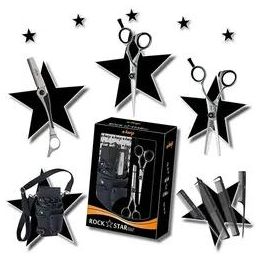E-Kwip - Rock Star(ter) Set - Scherenset 5,5 Zoll (HS+ MS+ Razor+ Tasche) - 0349