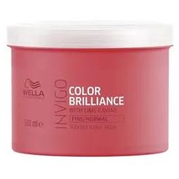 Wella Invigo Color Brilliance Vibrant Color Mask feines und normales Haar 500 ml