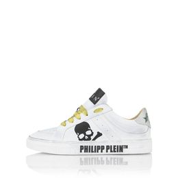 Philipp Plein Sneaker 'Retrokickz' Herren Gr&ouml;&szlig;e 39 schwarz / wei&szlig;