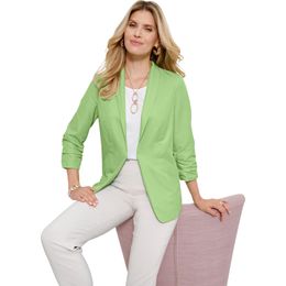 Damen Blazer mit 3/4-&Auml;rmeln reseda, Gr&ouml;&szlig;e 42