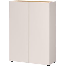 Schuhschrank Germania, B:74cm H:105cm T:33cmkaschmir, navarra, eiche, nachbildung, Spanplatte, Flur, Schr&auml;nke, "Alviano", Platz f&uuml;r bis zu 12 Paar