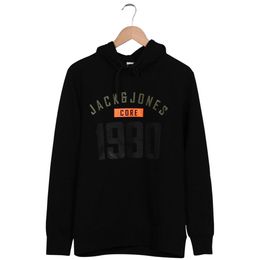 Jack & Jones JACK & JONES Kapuzenpullover Herren Gr&ouml;&szlig;e L Second Hand schwarz