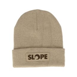 SLOPE Damen Beanie "Wren"beige, unifarben, 50% Polyacryl, 50% Polyester, M&uuml;tzen, im hippen, warmen und atmungsaktiven Design