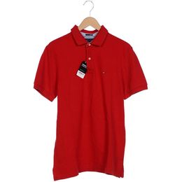 Tommy Hilfiger Poloshirt Herren Gr&ouml;&szlig;e L Second Hand rot
