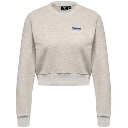 Hummel Sportsweatshirt Damen Gr&ouml;&szlig;e XL blau / taupe