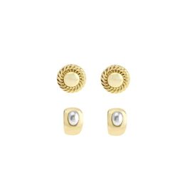 Steve Madden Ohrring-Set Damen Gr&ouml;&szlig;e One Size gold / silber