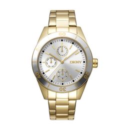 DKNY Analog Watch 'Nolita Sport' female Gold size One Size