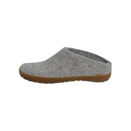 glerups Slippers 'Honey' female Grey size 38