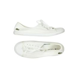 Lacoste Sneaker Damen Gr&ouml;&szlig;e 37.5 Second Hand wei&szlig;