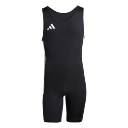 adidas Performance Sportanzug 'Powerlift' Herren Größe XXXL schwarz / weiß