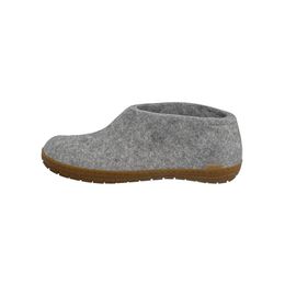 glerups Slippers 'Honey' female Grey size 46