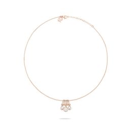 Echtzeit Kette Damen Größe One Size rosegold / transparent