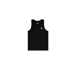Muscleshirt Alpha Industries "Basic Tank SL", Herren, Gr. XL, schwarz, Obermaterial: 100% Baumwolle, Shirts