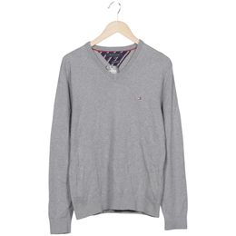 Tommy Hilfiger Pullover Herren Gr&ouml;&szlig;e M Second Hand grau