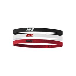 Nike Sportstirnband Herren Gr&ouml;&szlig;e One Size rot / schwarz / wei&szlig;