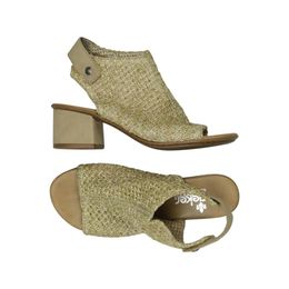 Rieker Sandalen Damen Gr&ouml;&szlig;e 37 Second Hand beige
