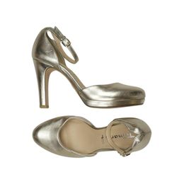 Tamaris Pumps Damen Gr&ouml;&szlig;e 38 Second Hand silber