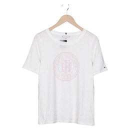 Tommy Hilfiger T-Shirt Damen Gr&ouml;&szlig;e M Second Hand wei&szlig;