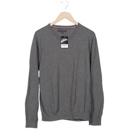 Tommy Hilfiger Pullover Herren Gr&ouml;&szlig;e XL Second Hand grau