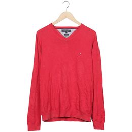 Tommy Hilfiger Pullover Herren Gr&ouml;&szlig;e L Second Hand rot