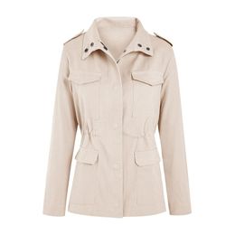 Imily Bela Between-Season Jacket female Beige size XXL