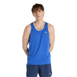 New Balance Athletics Tank Bekleidung Herren blau M