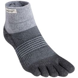 injinji Trail Midweight Mini Crew Bekleidung Damen schwarz S
