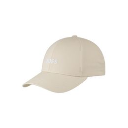 BOSS Cap 'Zed' Damen Gr&ouml;&szlig;e 55/60 creme / wei&szlig;
