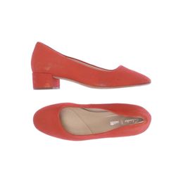 Clarks Pumps Damen Gr&ouml;&szlig;e 39 Second Hand rot