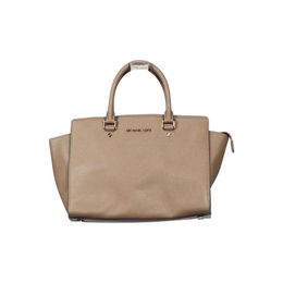 MICHAEL Michael Kors Handtasche gross Leder Damen Gr&ouml;&szlig;e One Size Second Hand beige