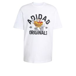 adidas originals Shirt 'Trefoil Series' male White size S