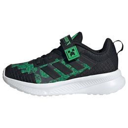 adidas Sportswear Sneaker 'Minecraft Fortrun 4.0' Jungen Größe 28 grün / schwarz