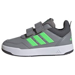 adidas Sportswear Sneaker 'Tensaur 3.0' Jungen Größe 37/37.5 rauchgrau / neongrün