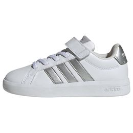 adidas Sportswear Sneaker 'Grand Court 3.0' Jungen Größe 30.5 silber / weiß