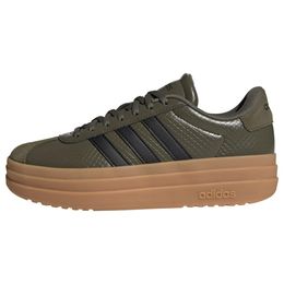 adidas Sportswear Sneaker 'VL Court Bold' Damen Größe 41/41.5 khaki / schwarz