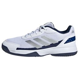 adidas Performance Sportschuh 'Crazyquick' Jungen Gr&ouml;&szlig;e 32 navy / silber / wei&szlig;