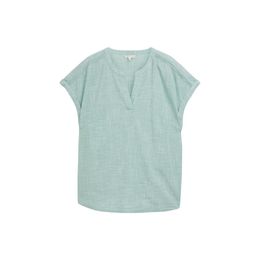 Tom Tailor Women + Bluse Damen Größe XL mint / weiß
