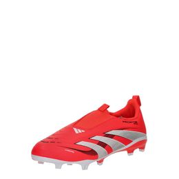 adidas Performance Fußballschuh 'Pregator League' Jungen Größe 31.5 silbergrau / rot / schwarz