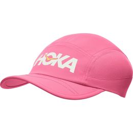 Hoka One One HOKA RUN Cap - Gr&ouml;&szlig;e Einheitsgr&ouml;&szlig;e - rosa