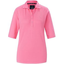 JOOP! - Polo-Shirt mit 1/2-Arm, pink, Gr. 36 / S - Baumwolle