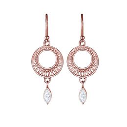 Elli Premium Earrings 'Ornament' female Gold size One Size