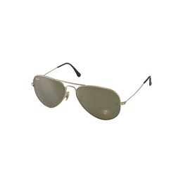 Ray-Ban Sonnenbrille Damen Gr&ouml;&szlig;e One Size Second Hand silber