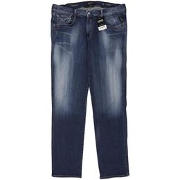 Replay Jeans Herren Gr&ouml;&szlig;e 40 Second Hand blau