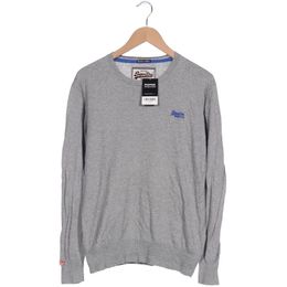 Superdry Pullover Herren Größe L Second Hand grau